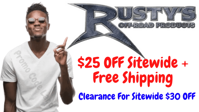 Rusty Off Road Parts Coupon - $50 OFF w/2023 Promo Code